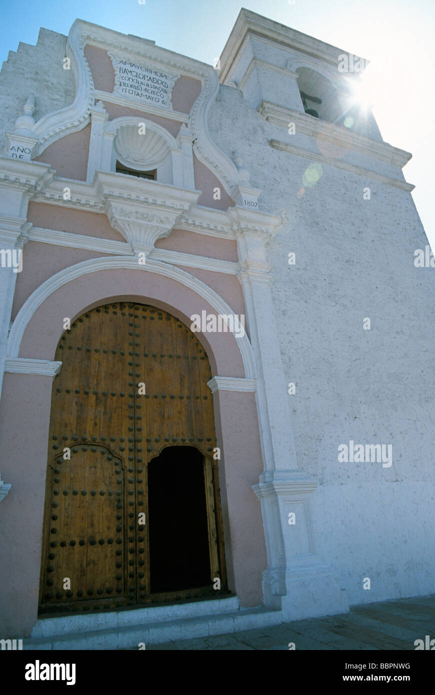 A small church in Arequipa Peru Stock Photo - Alamy