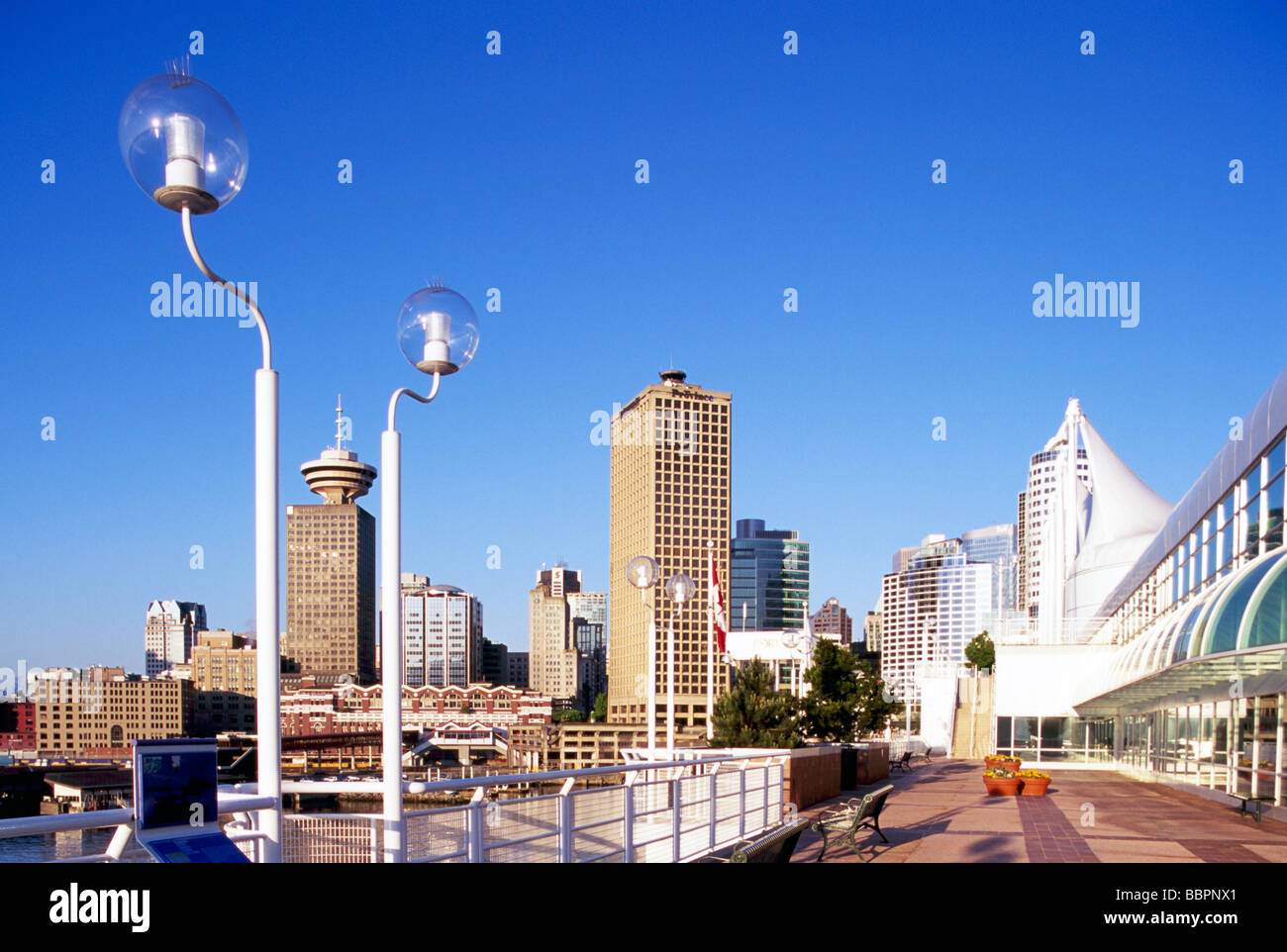 View of Sears Tower and Downtown City of Vancouver British Columbia ...