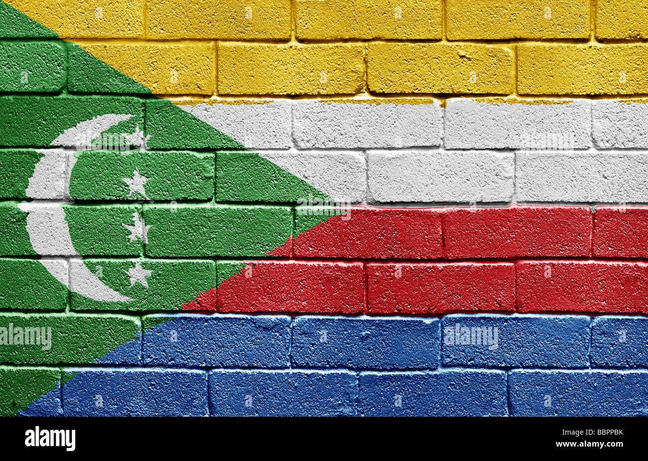 Comorian flag hi-res stock photography and images - Alamy