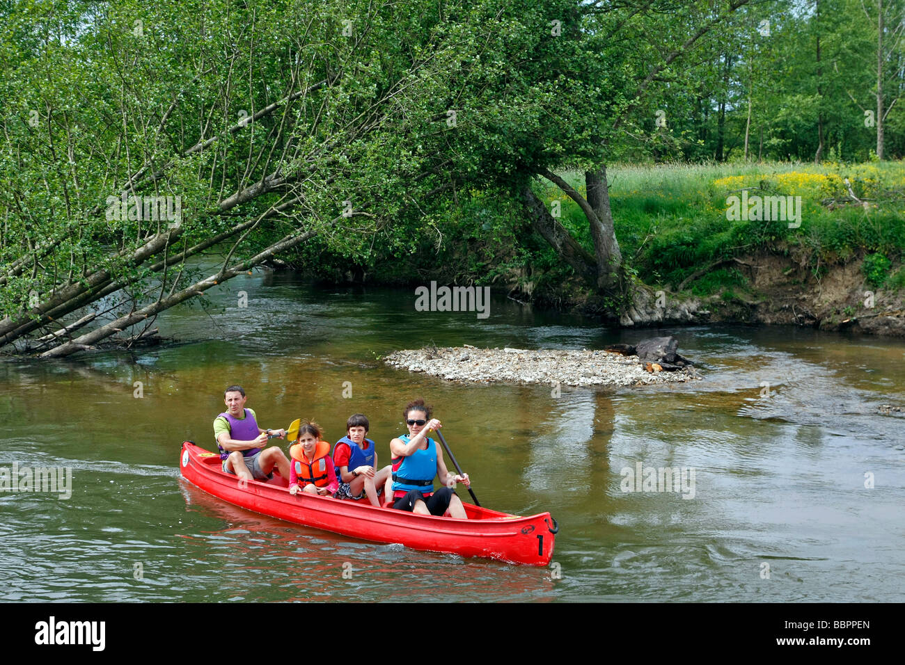 Eure river canoe hi-res stock photography and images - Alamy