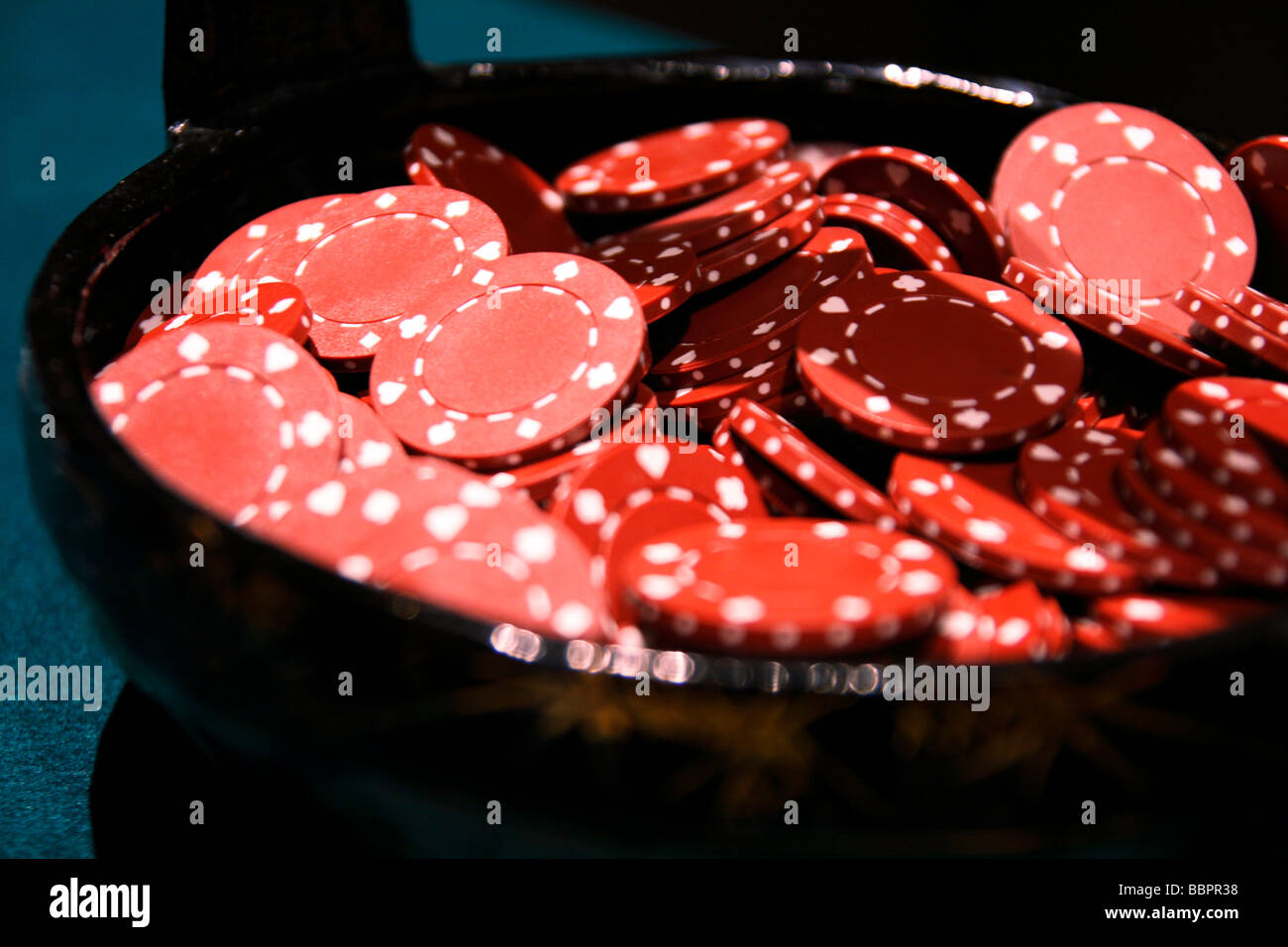 Red plastic chips hi-res stock photography and images - Alamy