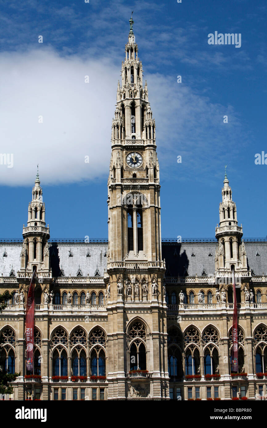 THE RATHAUS, CITY HALL, VIENNA, AUSTRIA Stock Photo - Alamy