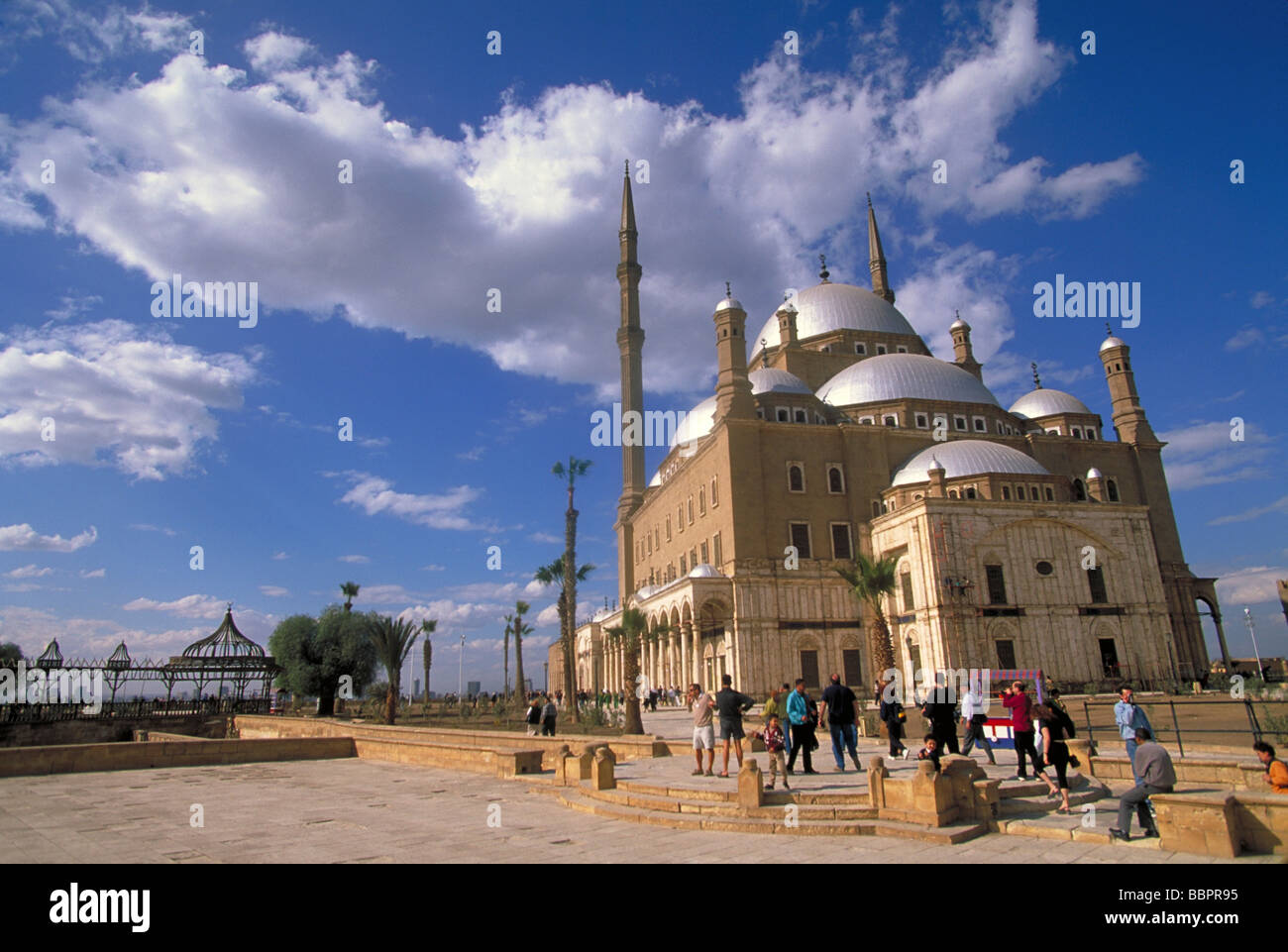 Elk157-1359 Egypt Cairo Islamic Cairo Mohammad Ali Mosque citadel 1830 ...