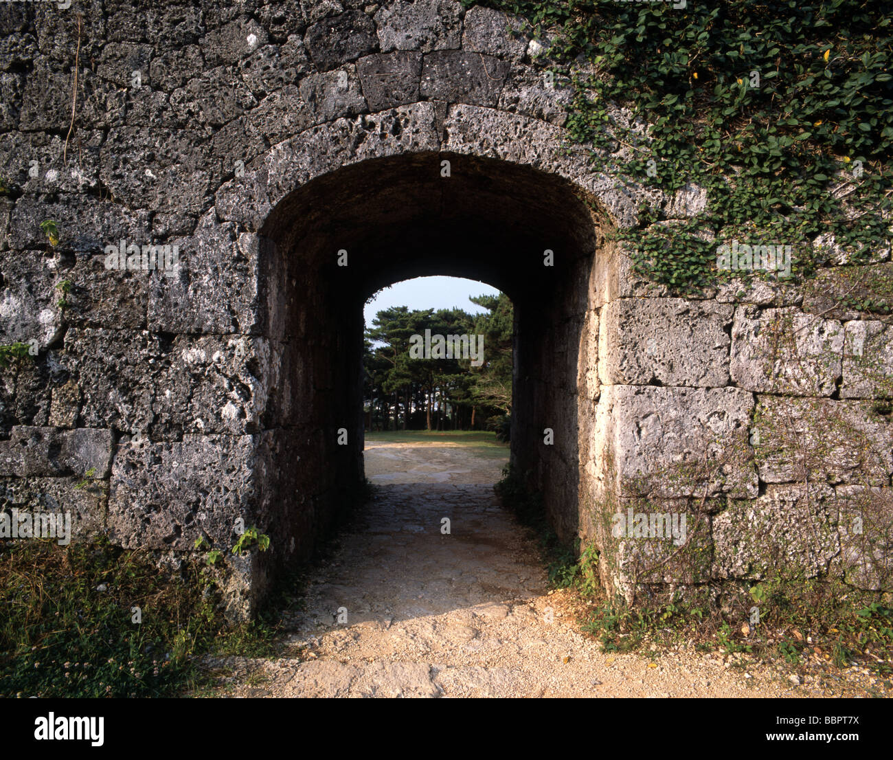 Zakimi Castle, Okinawa, Japan Stock Photo - Alamy