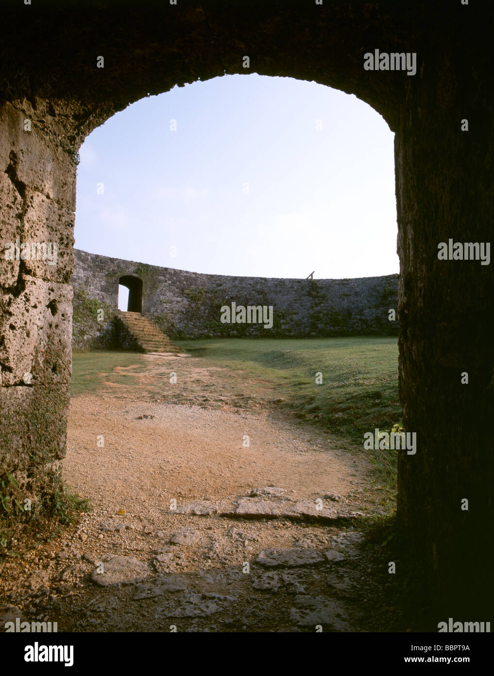 Zakimi Castle, Okinawa, Japan Stock Photo - Alamy