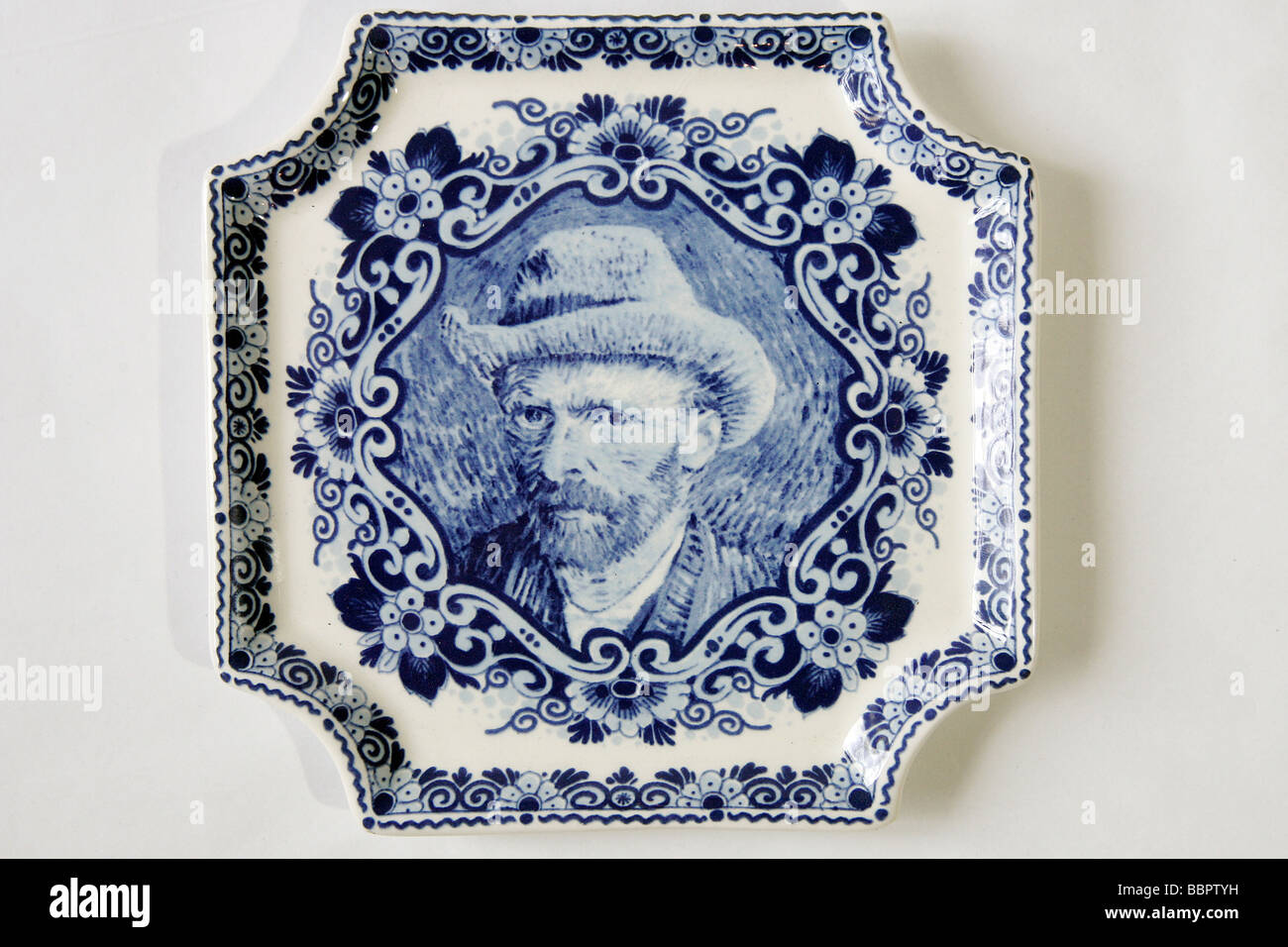 DELFTWARE, PORTRAIT OF VINCENT VAN GOGH, GALLERIA D'ARTE RINASCIMENTO ...