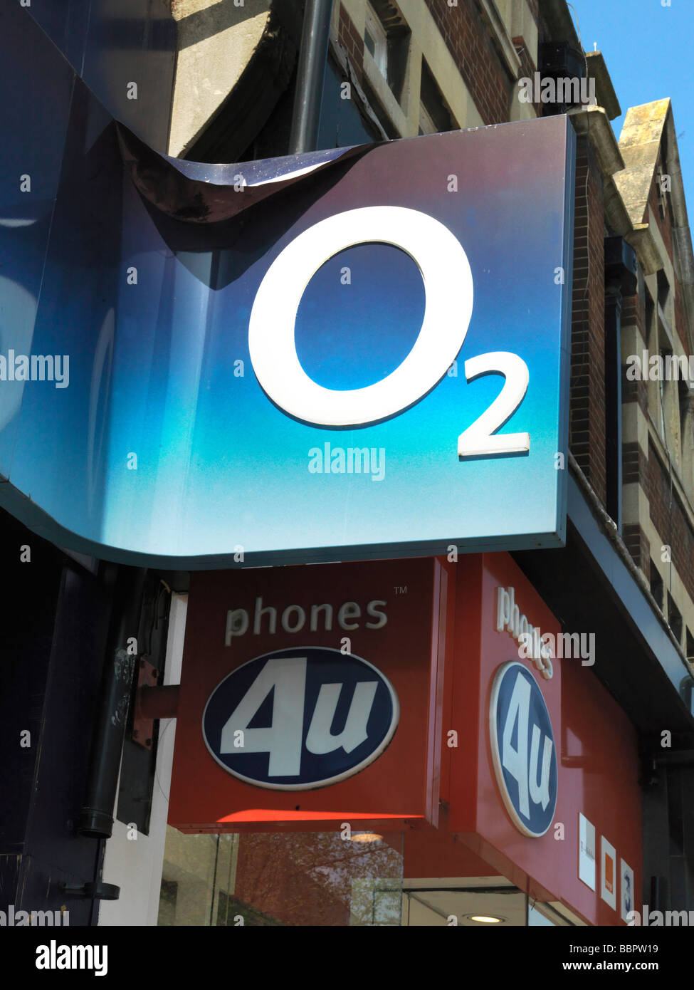 Phone Shop Logo Sutton Surrey England Stock Photo - Alamy