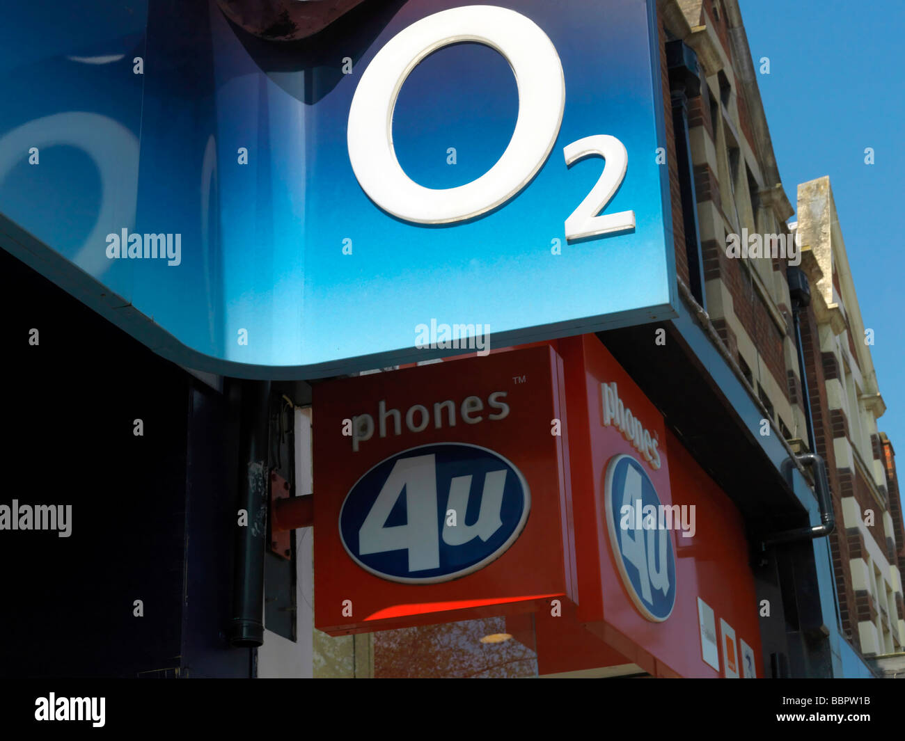 Phone Shop Logo Sutton Surrey England Stock Photo - Alamy