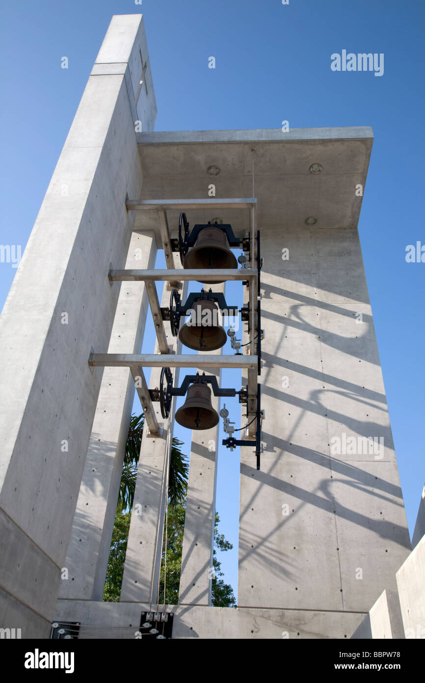 Modern Church Bell Tower Florida USA Stock Photo - Alamy
