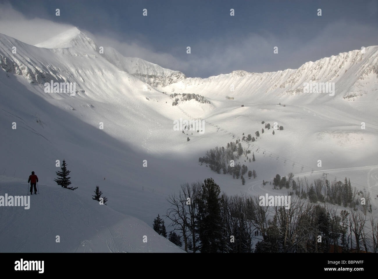 Montana lone mountain big sky hi-res stock photography and images - Alamy