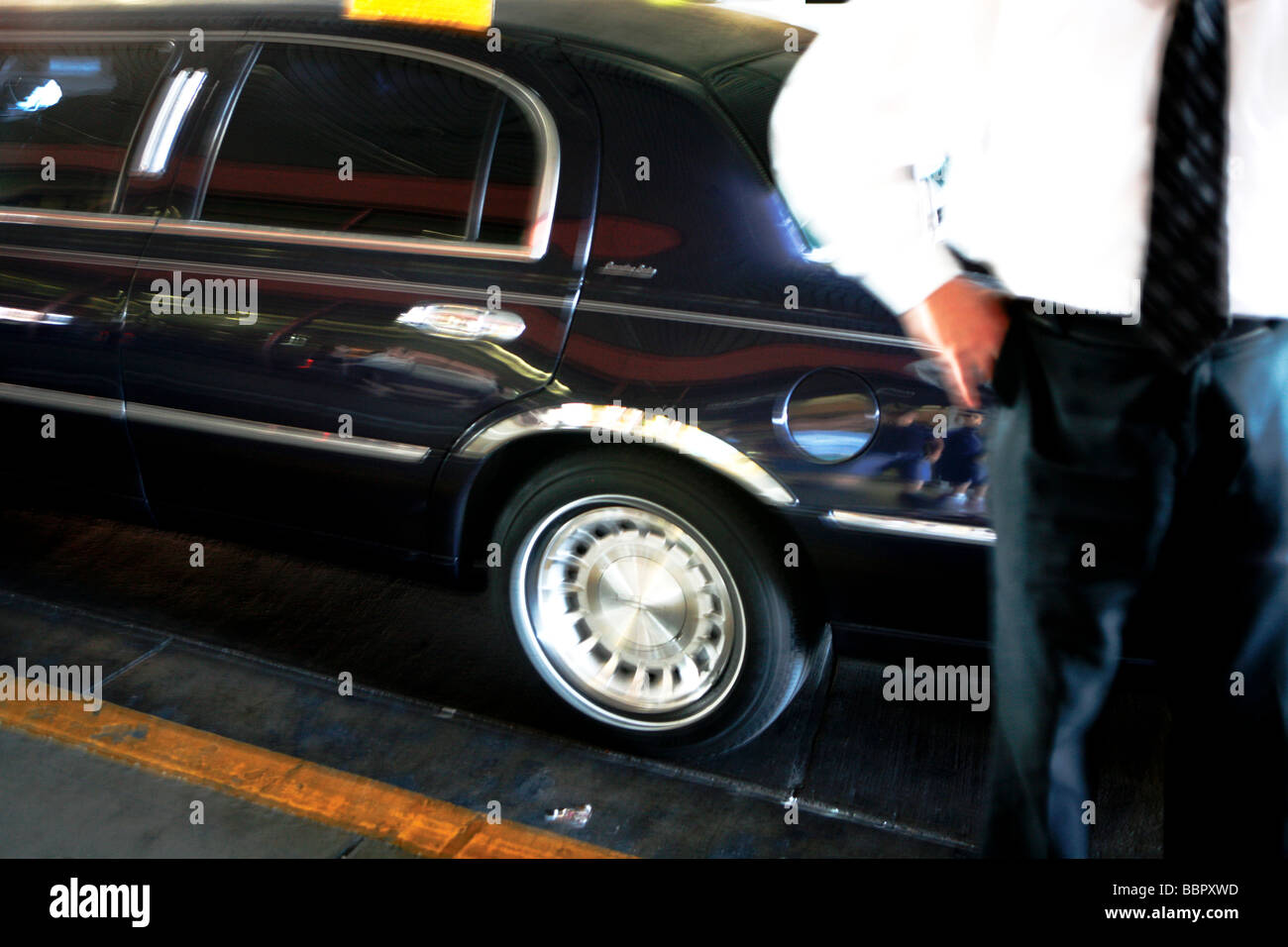limousine and driver, usa Stock Photo - Alamy