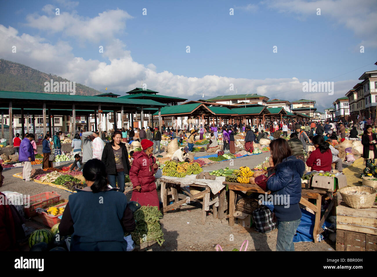 Paro food market hi-res stock photography and images - Alamy