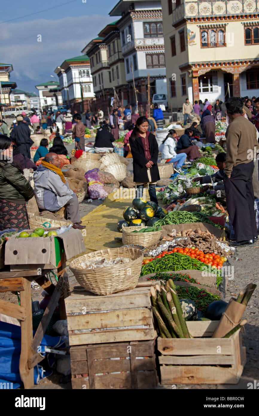 Paro food market hi-res stock photography and images - Alamy