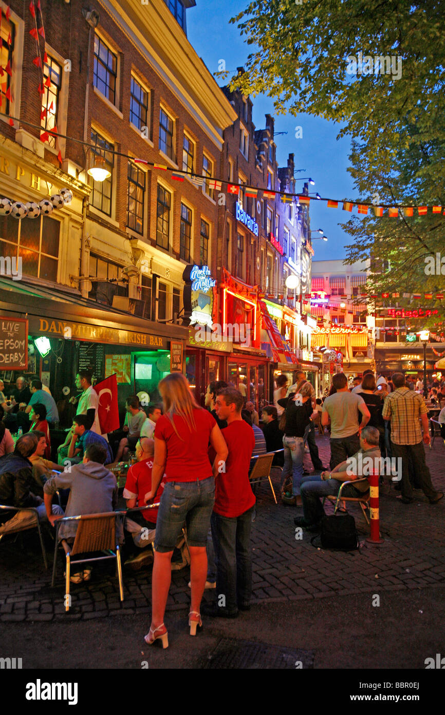Amsterdam holland leidseplein nightlife hi-res stock photography and ...