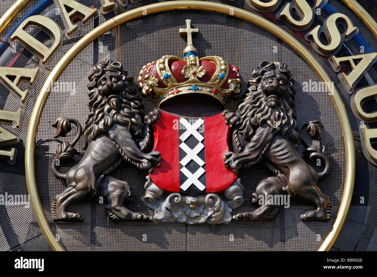 Coats of arms of amsterdam hi-res stock photography and images - Alamy