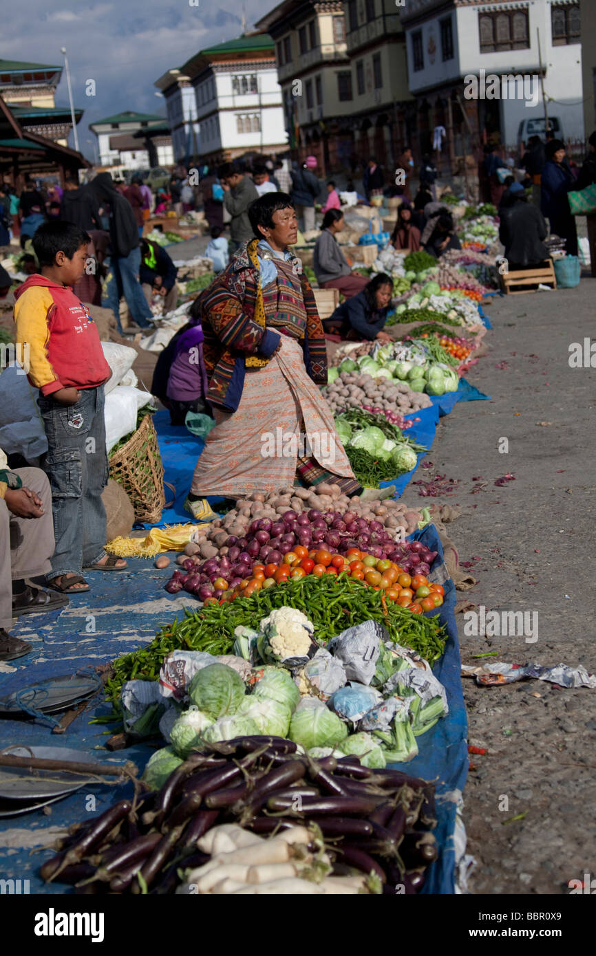 Paro food market hi-res stock photography and images - Alamy