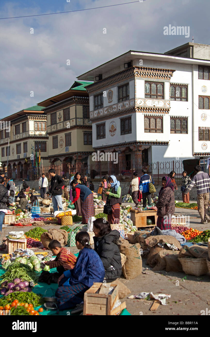 Paro food market hi-res stock photography and images - Alamy