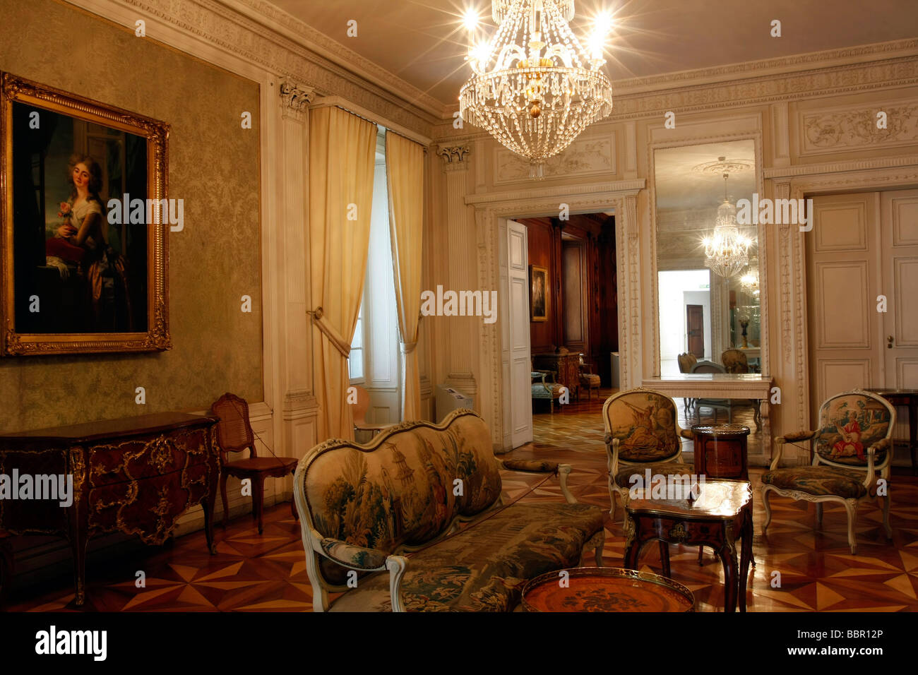 CARTIGNY SALON, MUSEUM OF ART AND HISTORY, GENEVA, SWITZERLAND Stock ...