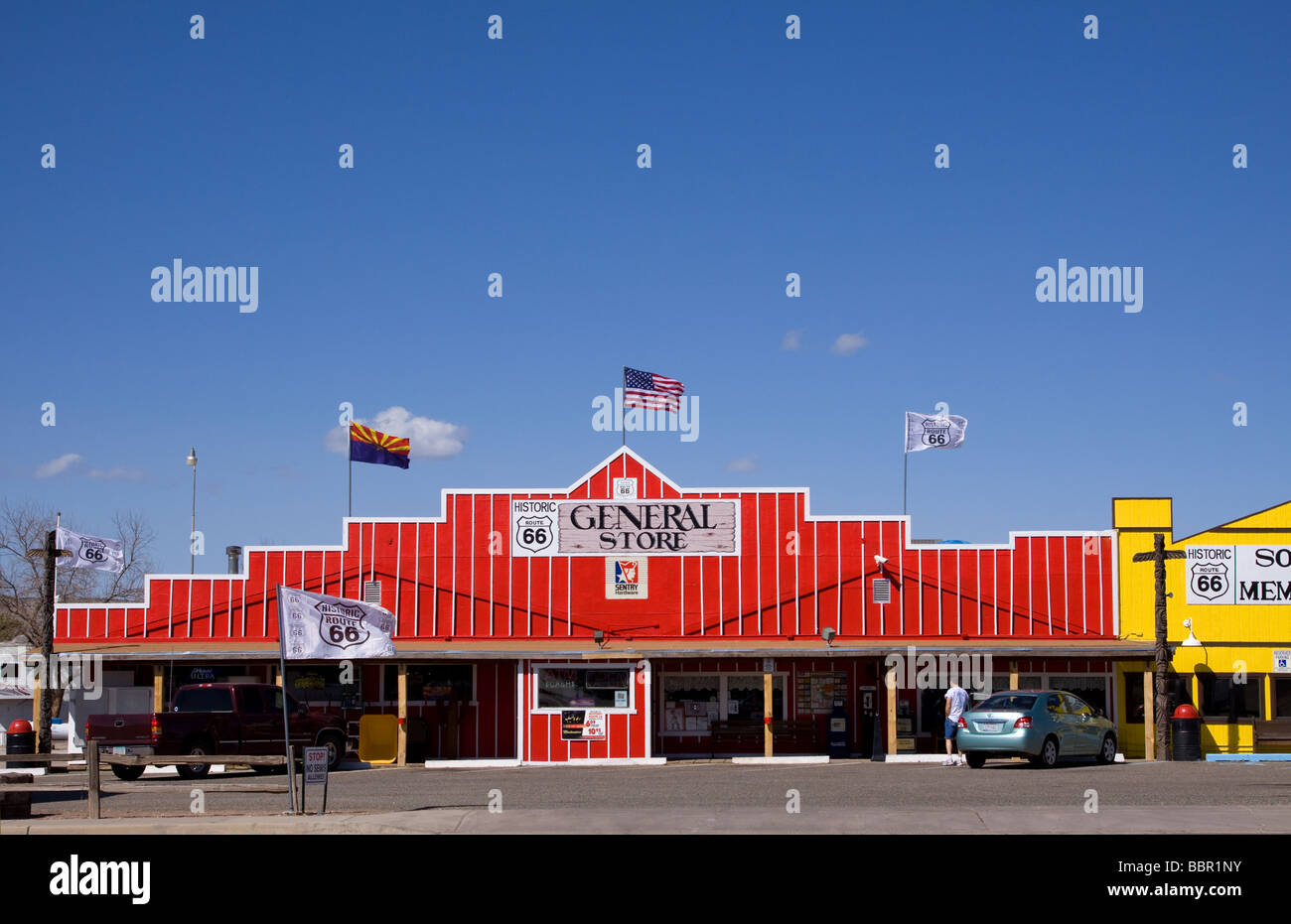 General Store, Seligman, Route 66, Arizona Stock Photo - Alamy