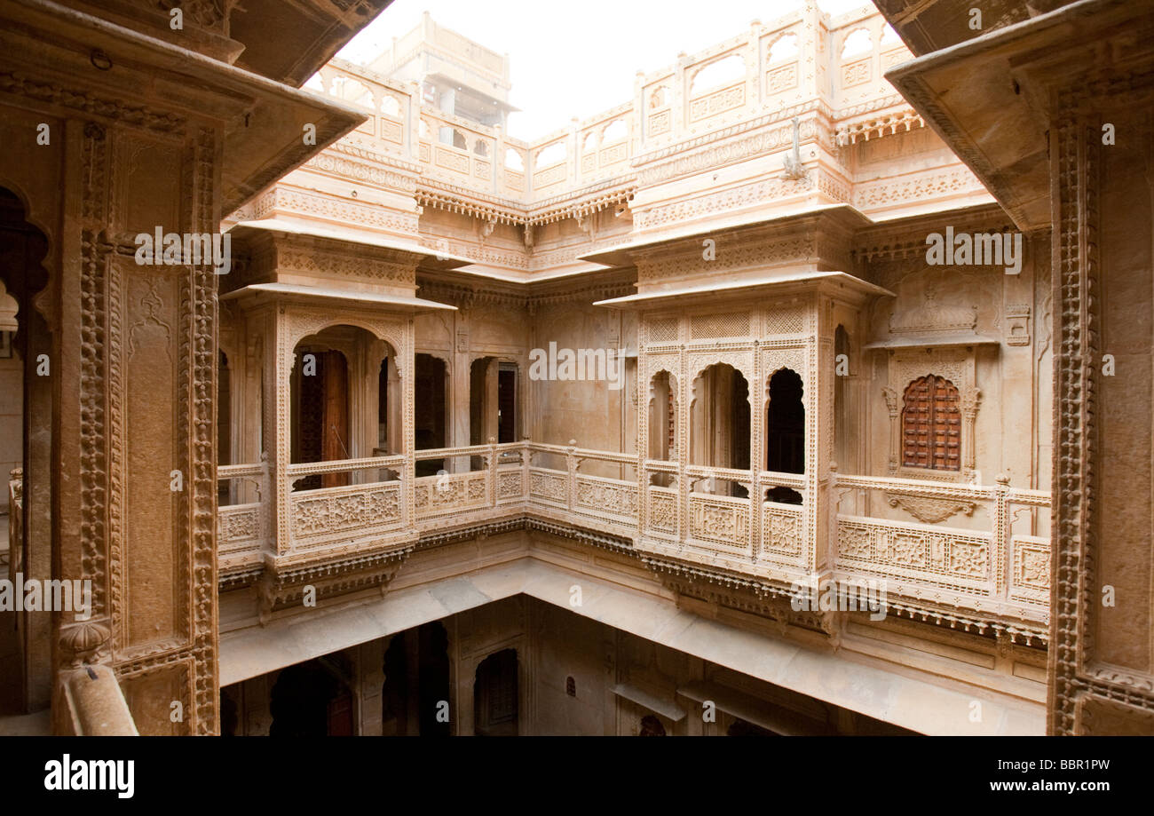 Traditional Architecture Jaisalmer Fort Rajasthan India Stock Photo - Alamy