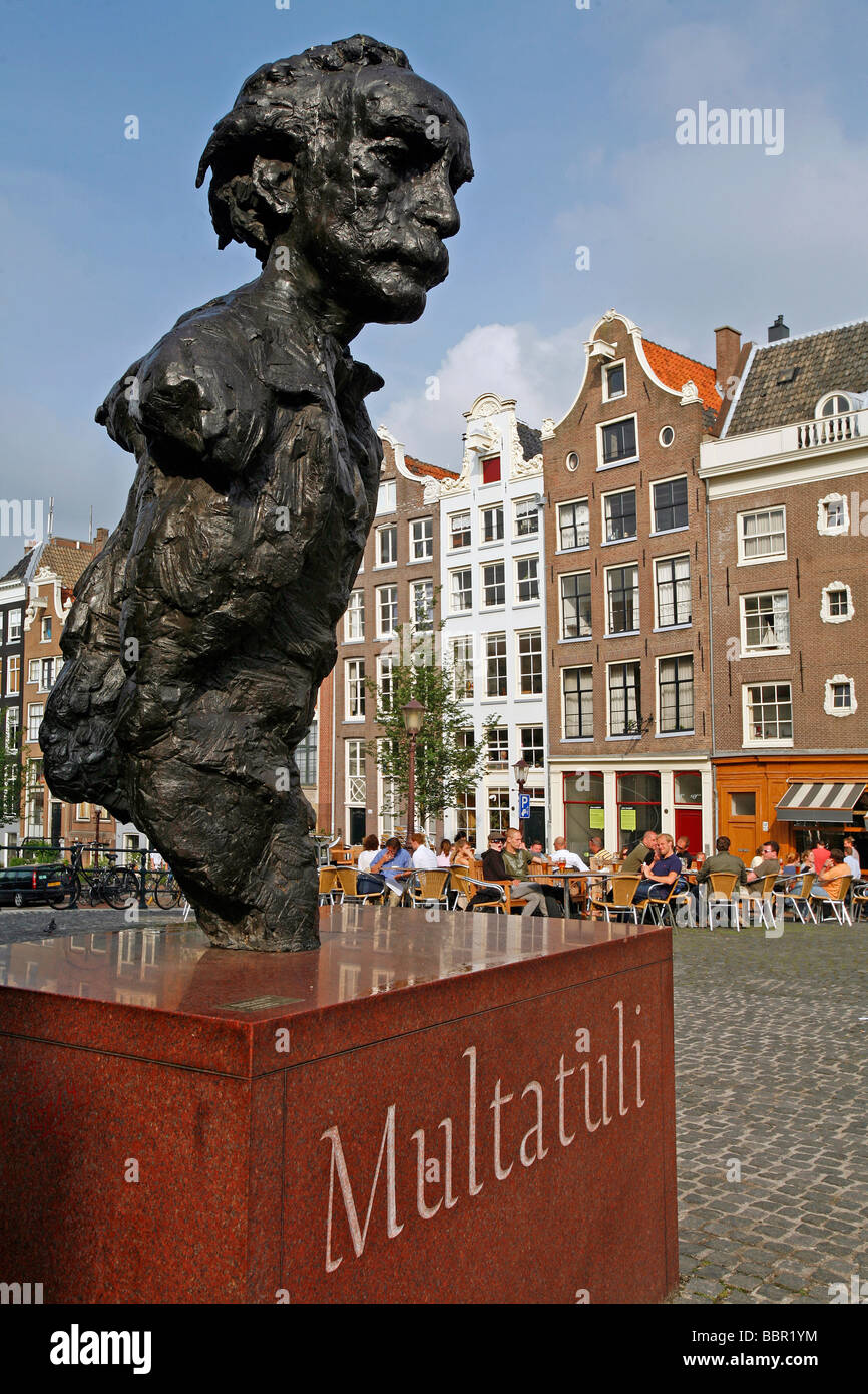Multatuli statue amsterdam holland hi-res stock photography and images ...
