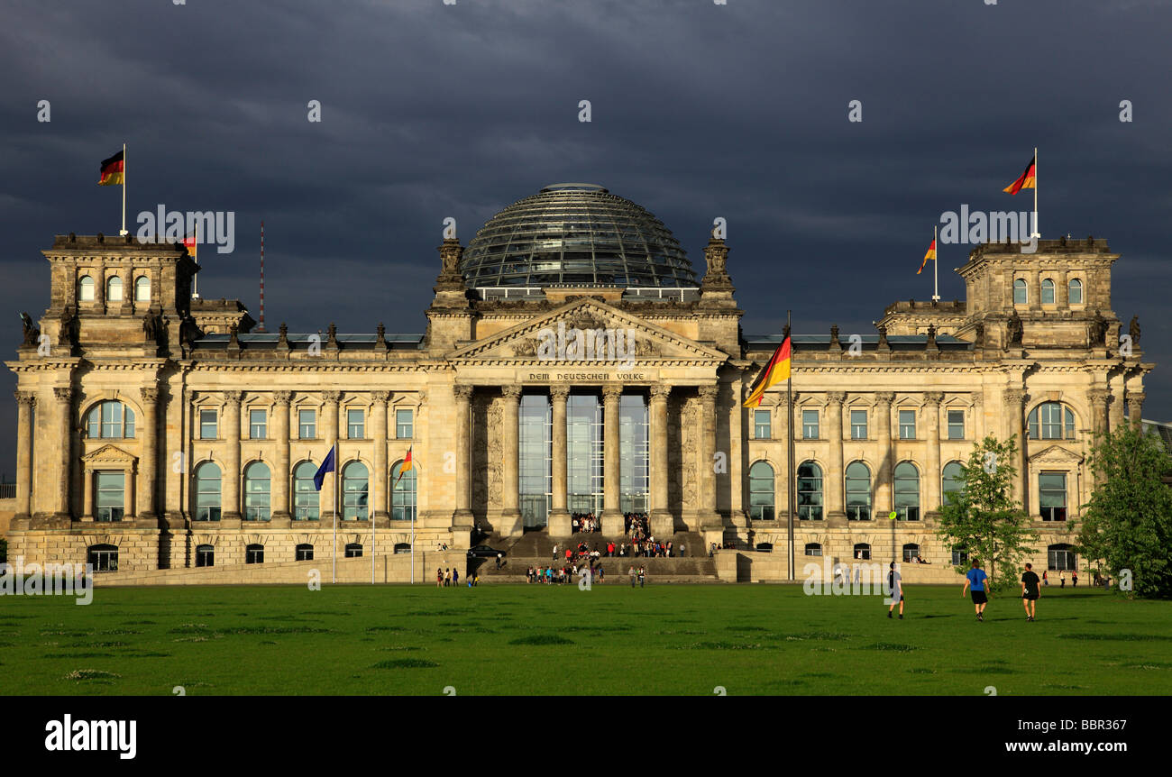 Germany Berlin Reichstag Parliament federal government Stock Photo - Alamy