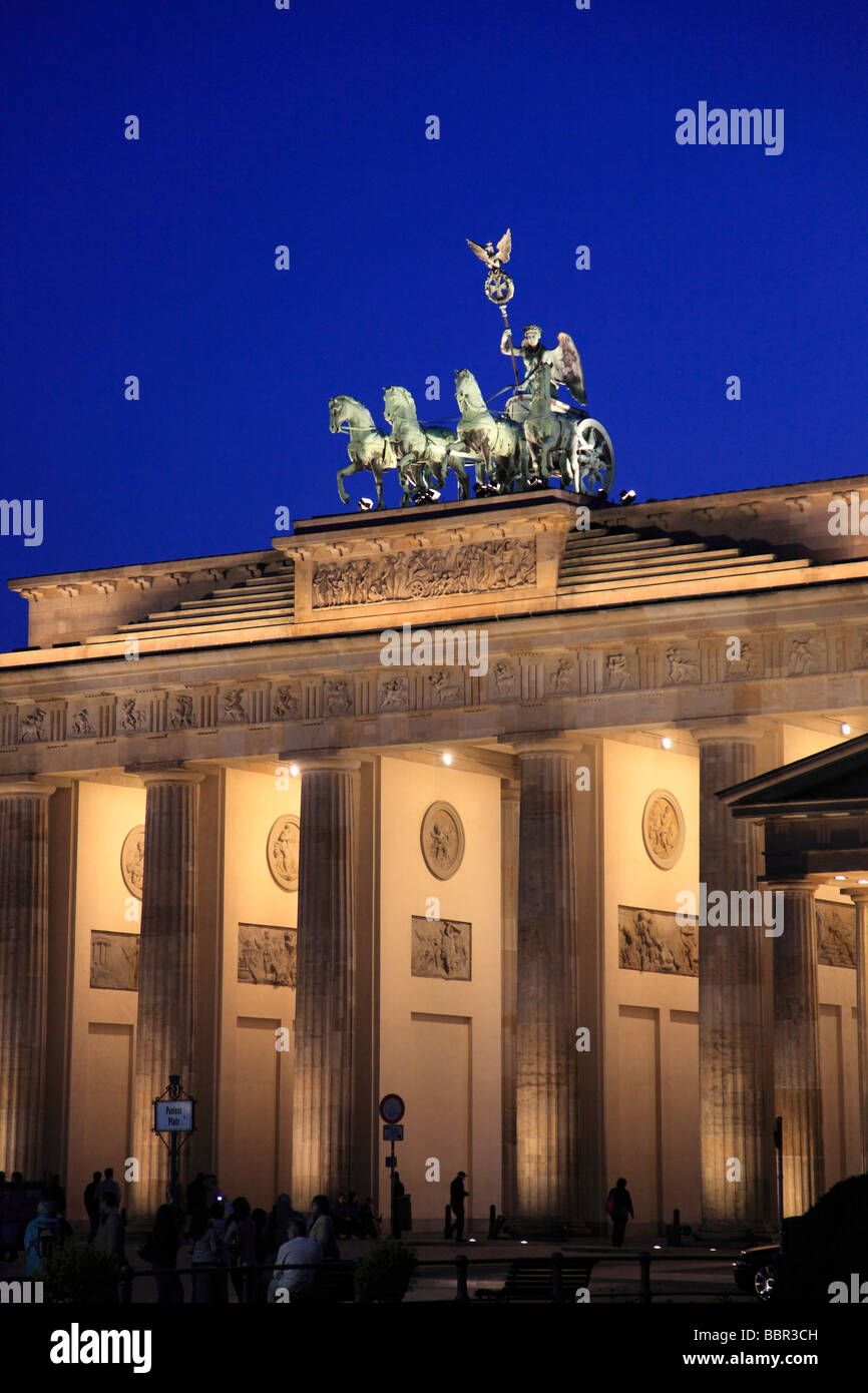 Germany Berlin Brandenburg Gate Stock Photo - Alamy
