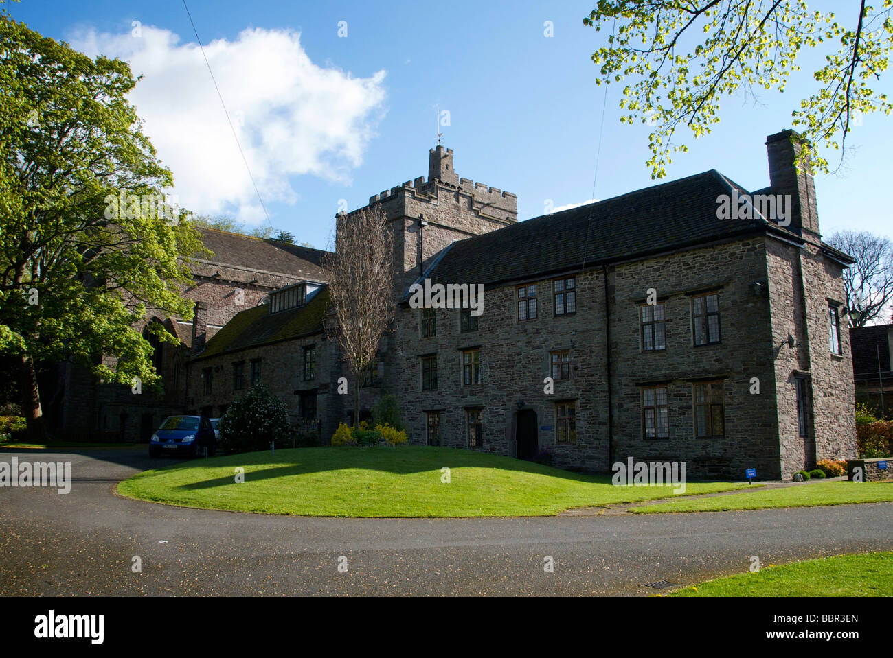 Brecon Cathedral Diocese of Swanage and Brecon Stock Photo - Alamy