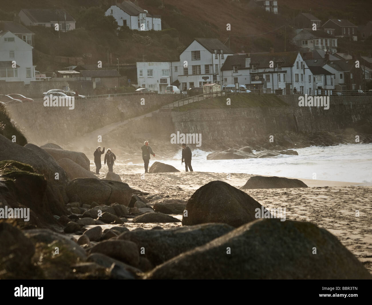 Sennen beach, Cornwall Stock Photo - Alamy
