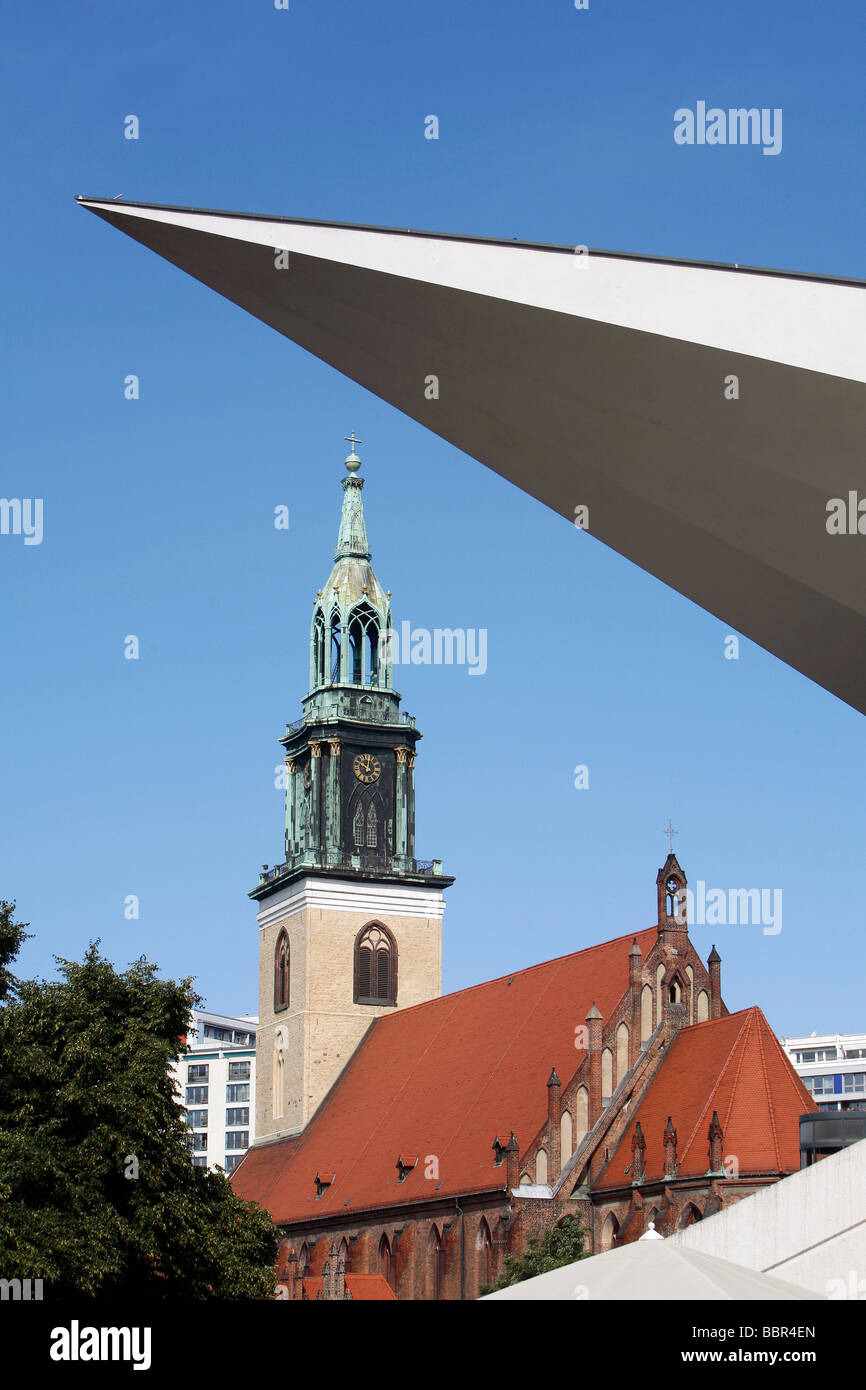 SAINT MARY'S CHURCH, MARIENKIRCHE BERLIN, GERMANY Stock Photo - Alamy