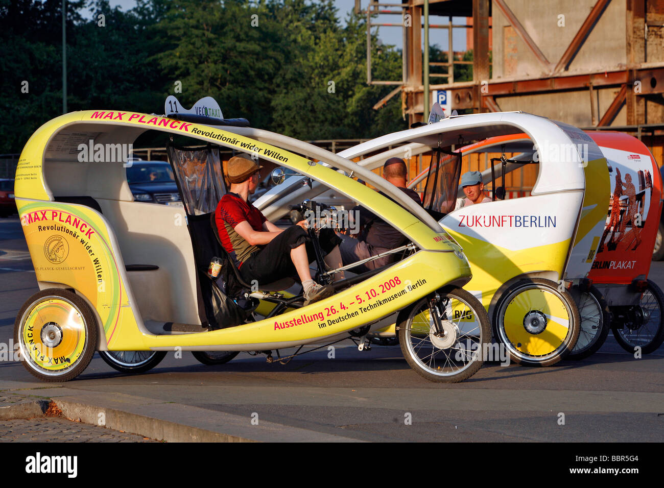 Bike taxi berlin hi-res stock photography and images - Alamy