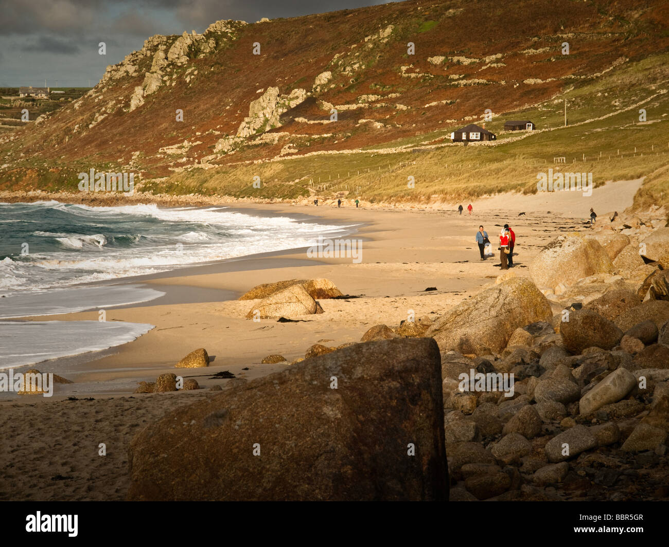 Sennen beach hi-res stock photography and images - Alamy
