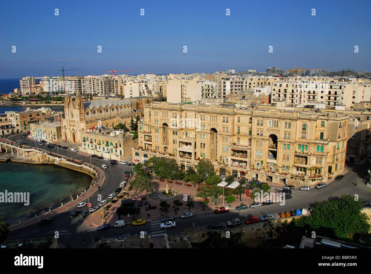 MALTA. Balluta Bay in St Julian's. 2009 Stock Photo - Alamy