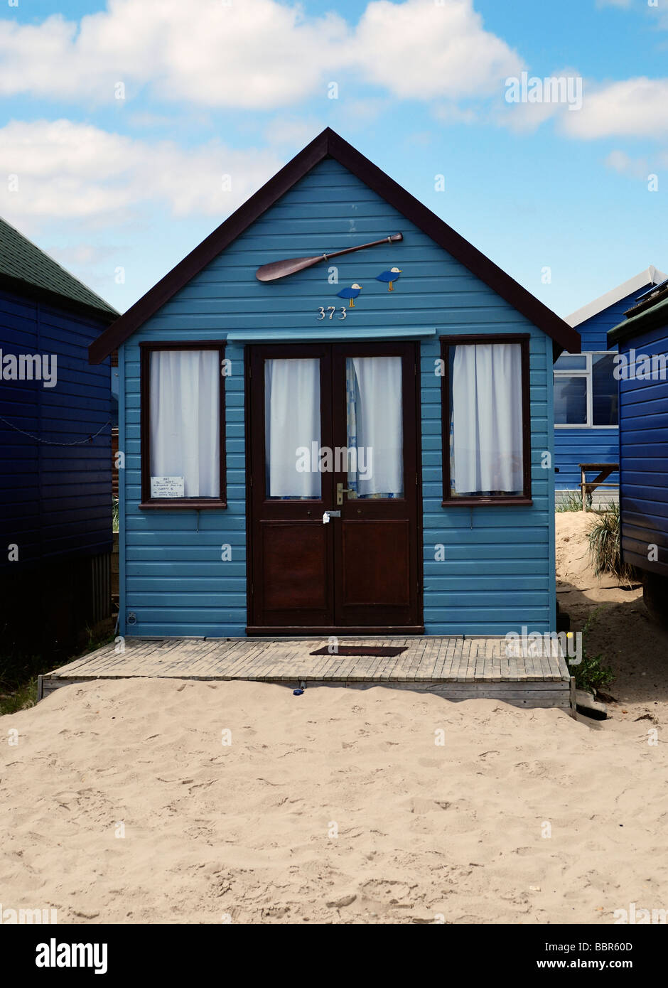 Wooden Beach Hut High Resolution Stock Photography and Images - Alamy