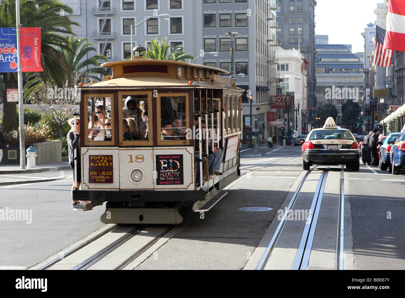 San francisco tram car hi-res stock photography and images - Alamy