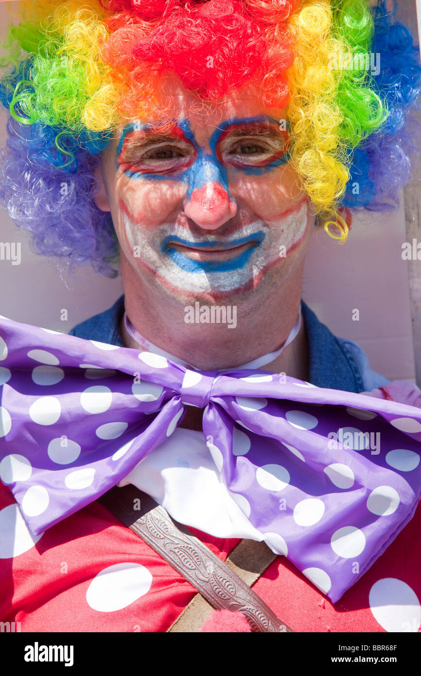 Dressed up as clown hi-res stock photography and images - Alamy