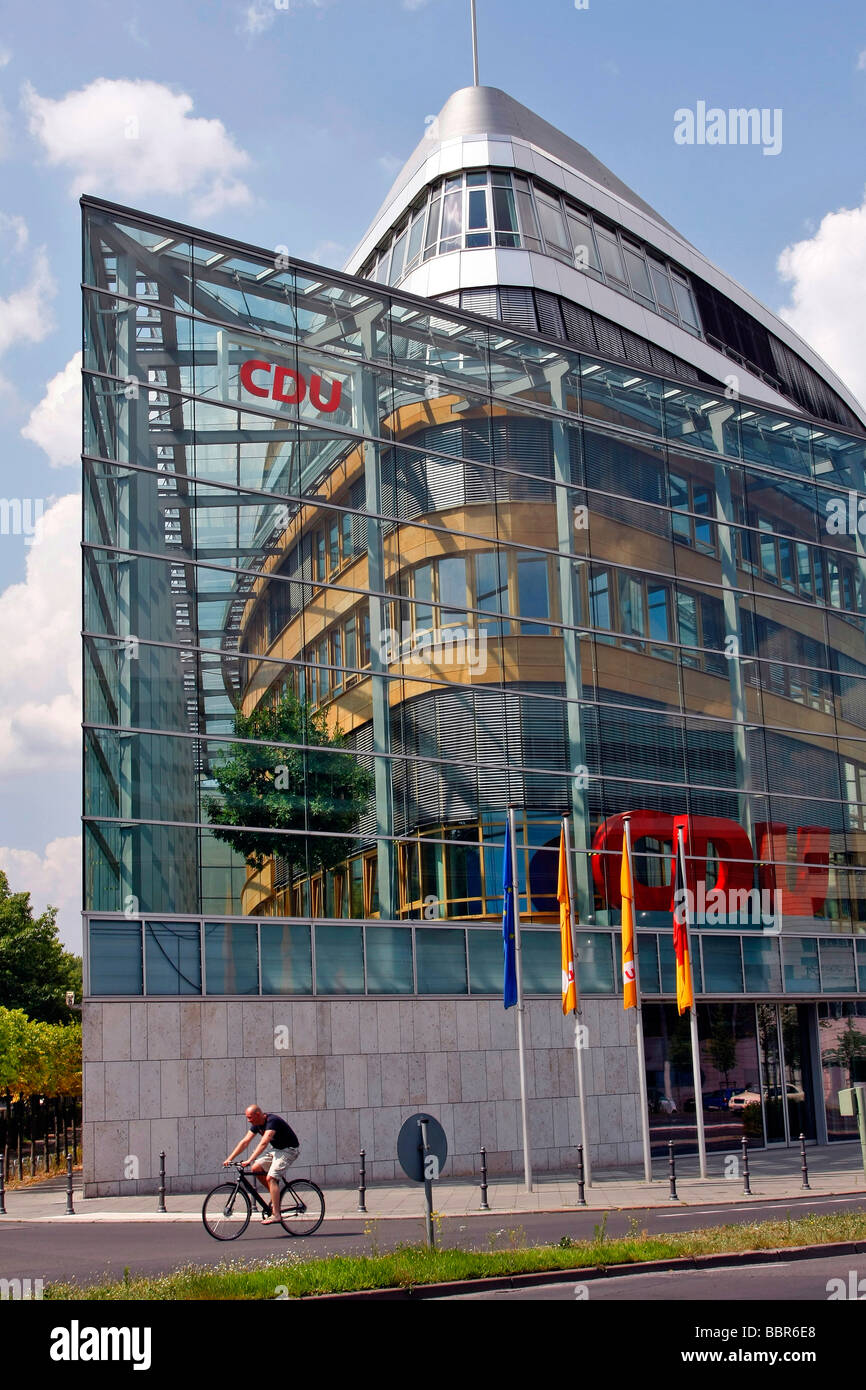 HEADQUARTERS OF THE POLITICAL PARTY THE CDU, BERLIN, GERMANY Stock ...