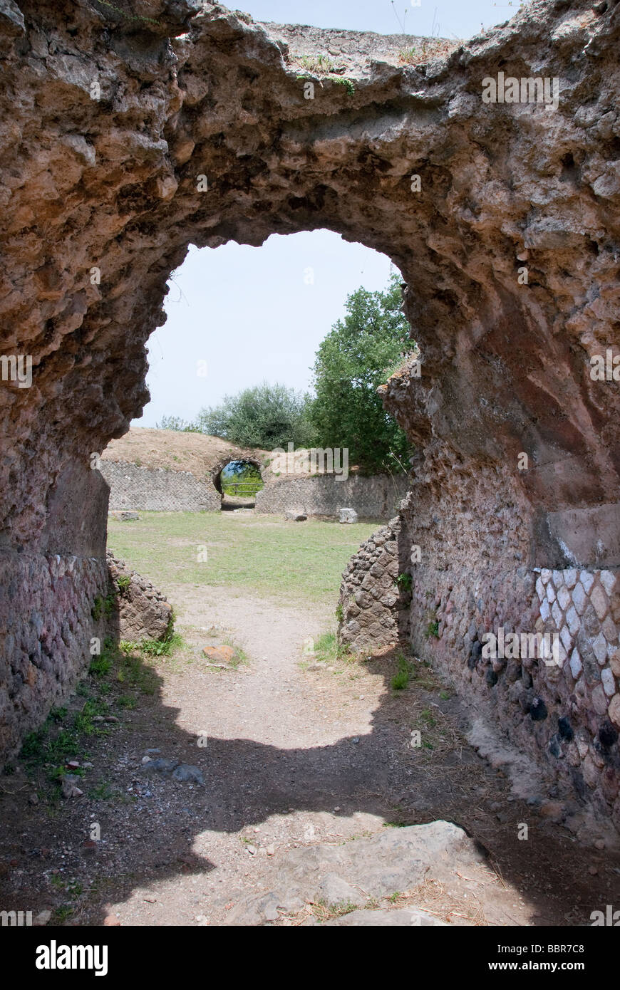 Roman amphitheatre excavation hi-res stock photography and images - Alamy