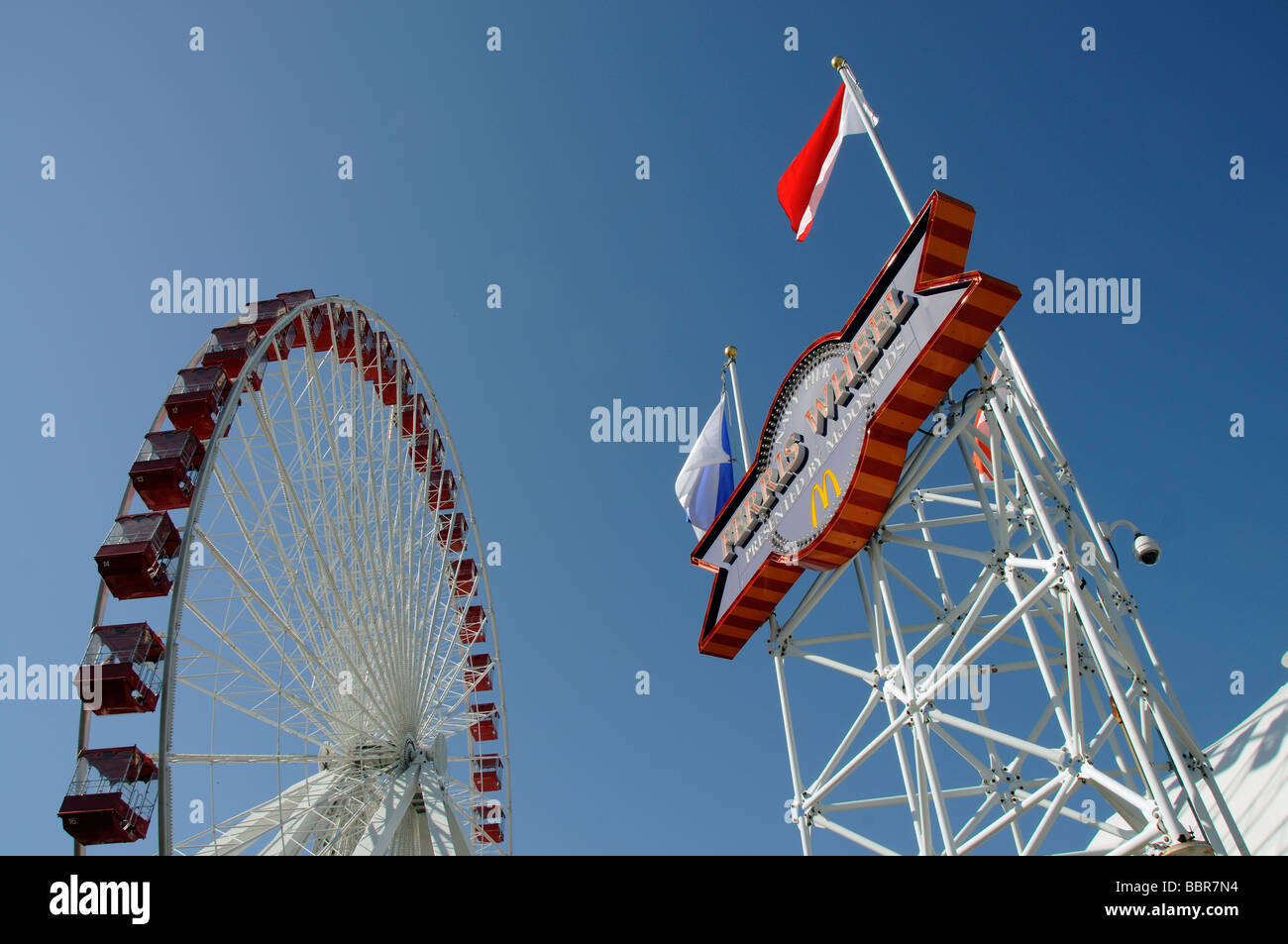 Navy Pier Ferris Wheel Chicago USA the big wheel was presented by ...