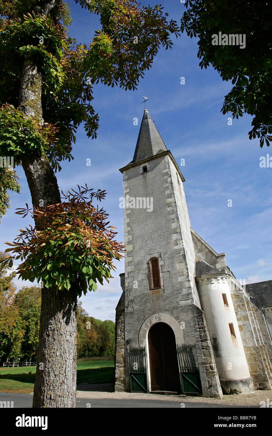 CHURCH, BOUGES-LE-CHATEAU, INDRE (36), FRANCE Stock Photo - Alamy
