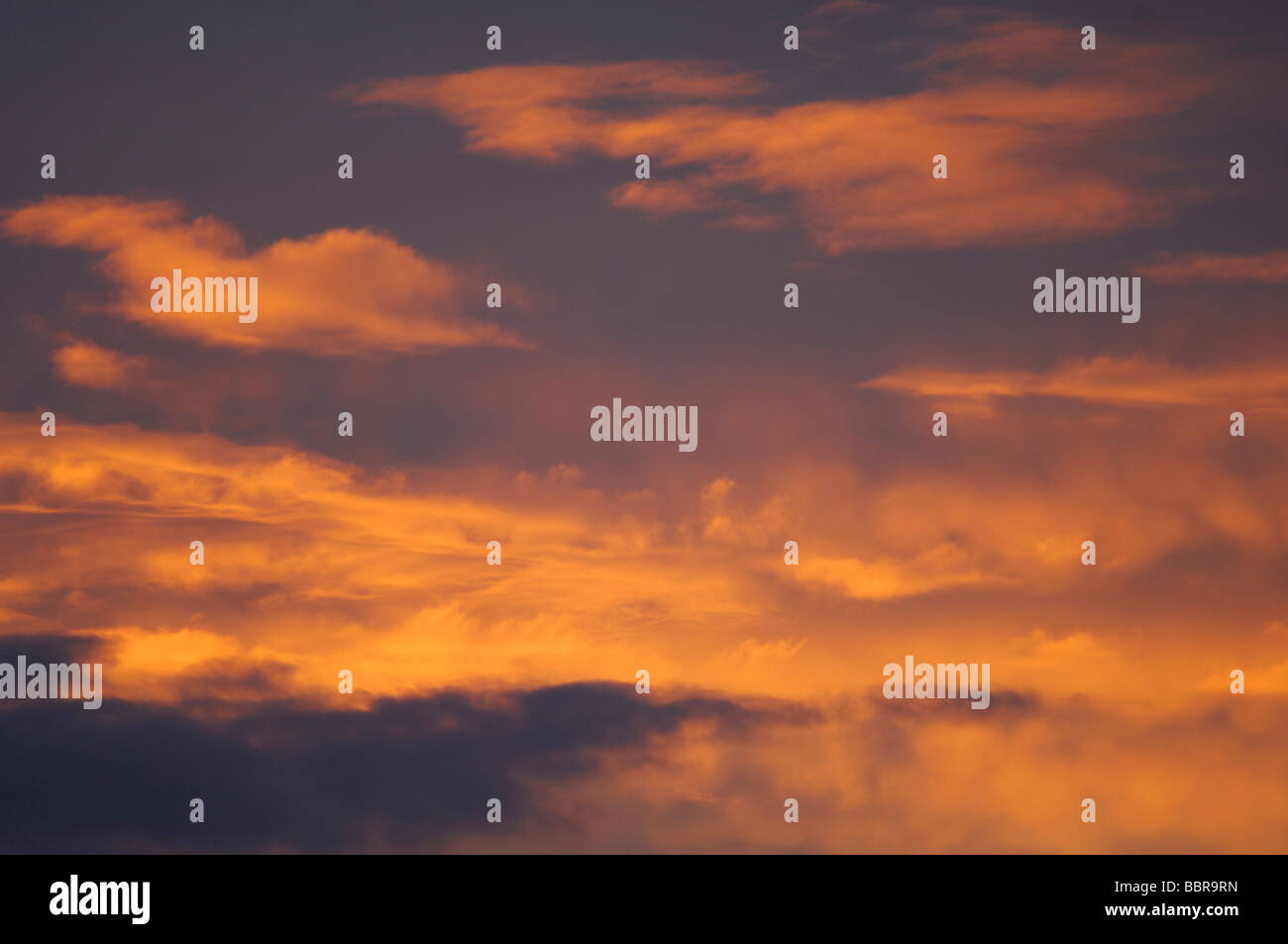 Clouds at sunset Stock Photo - Alamy