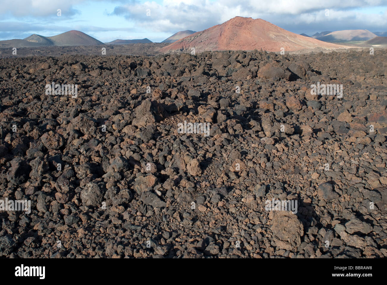 Volcanic rocks Timanfaya Lanzarote Canary Islands Spain Stock Photo - Alamy