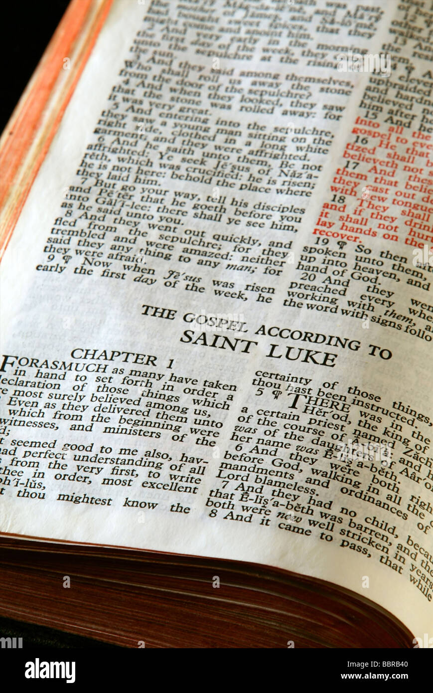 St Luke Gospel High Resolution Stock Photography and Images - Alamy