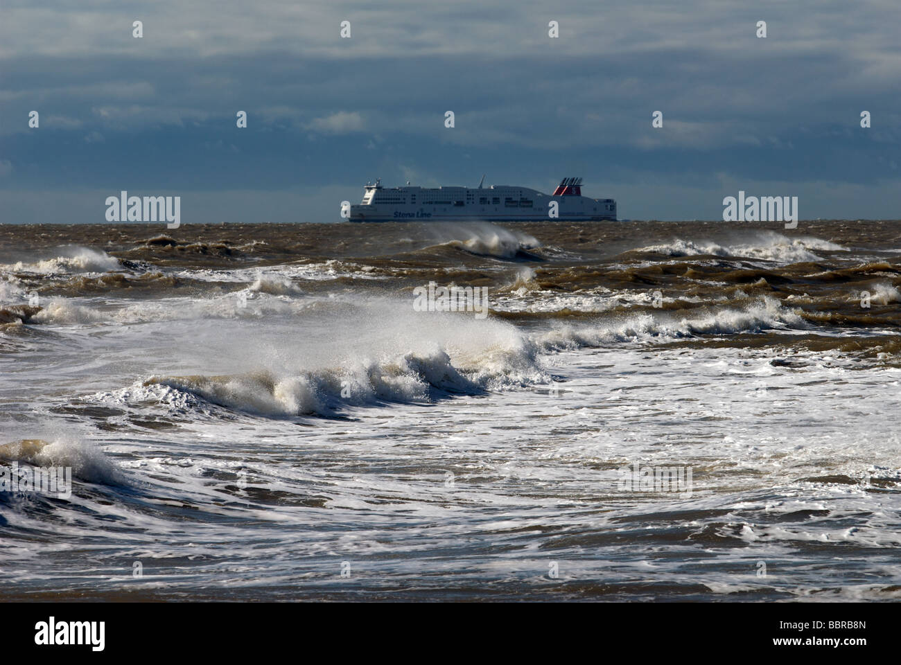 Passenger ferry Stena Britannica on the Harwich to Holland-of-Holland ...