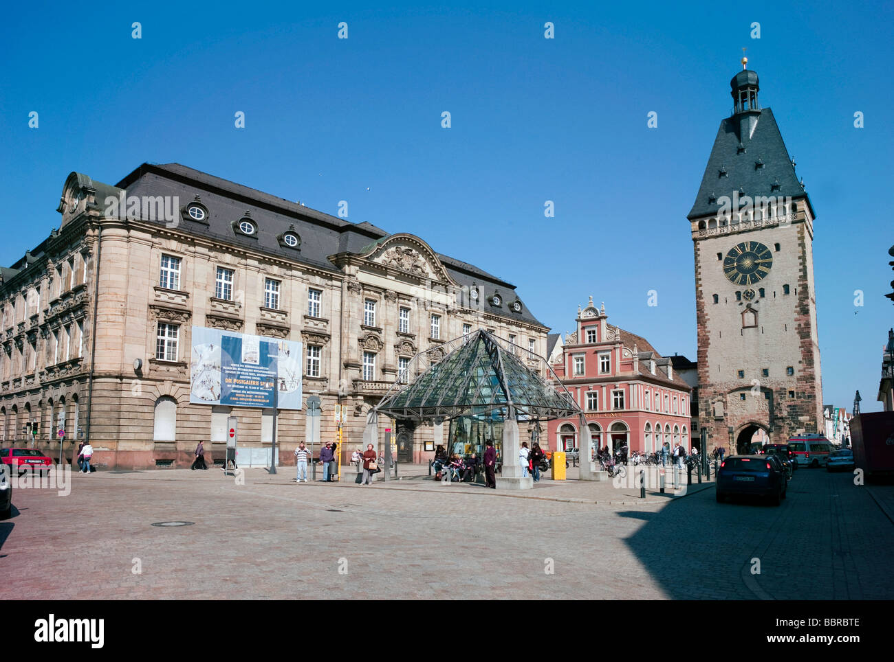 The Old Gate, Altpoertel, former western gate of the city of Speyer ...