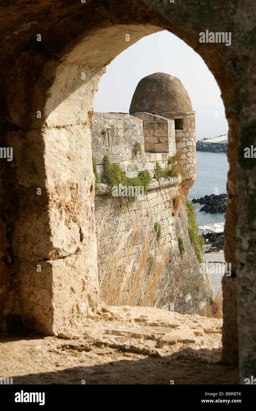 VENETIAN FORTRESS OF RETHYMNON, CRETE, GREECE Stock Photo - Alamy