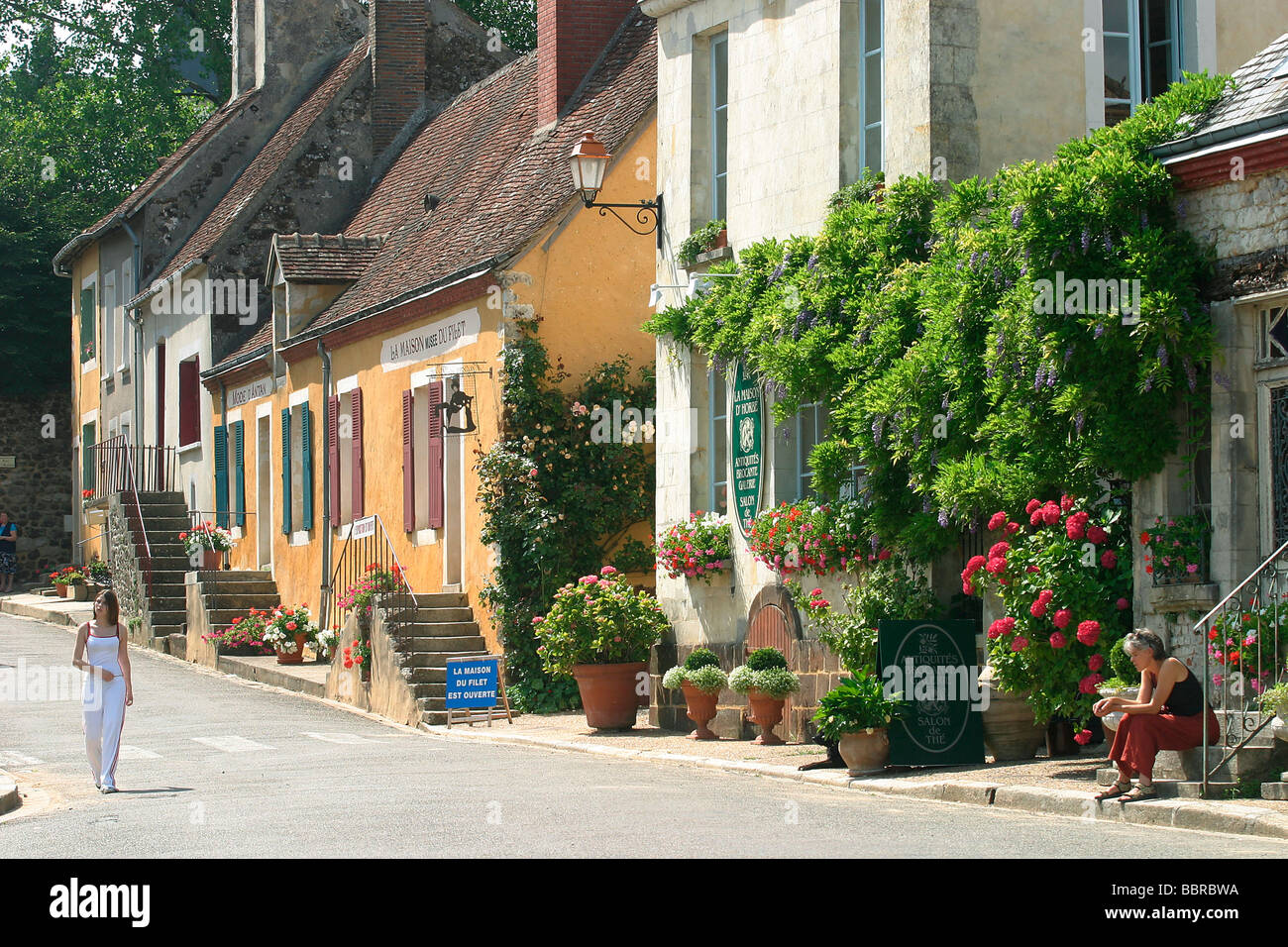 VILLAGE OF LA PERRIERE, ORNE (61), NORMANDIE, FRANCE Stock Photo - Alamy