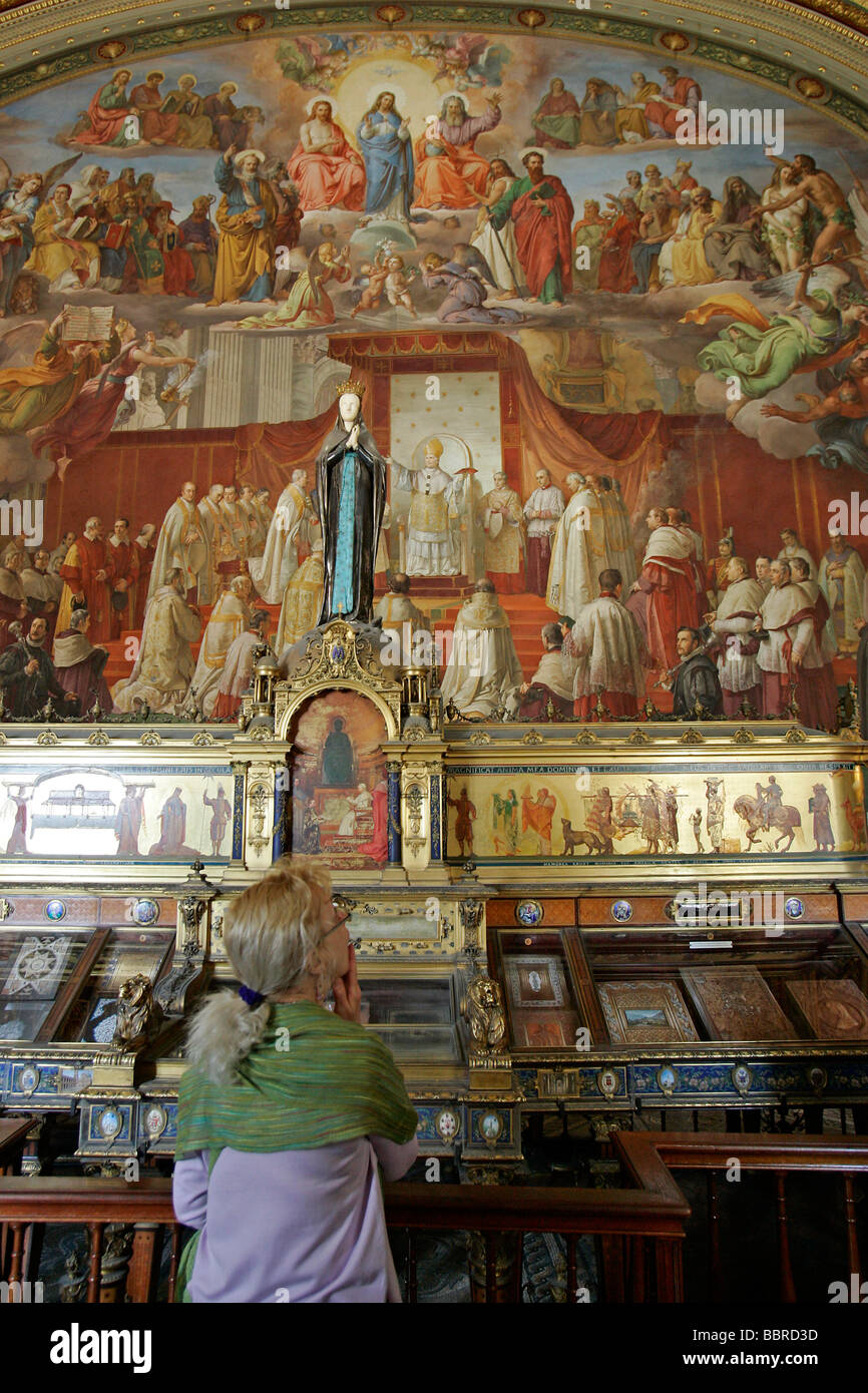 Vatican museum mural painting wall hi-res stock photography and images ...