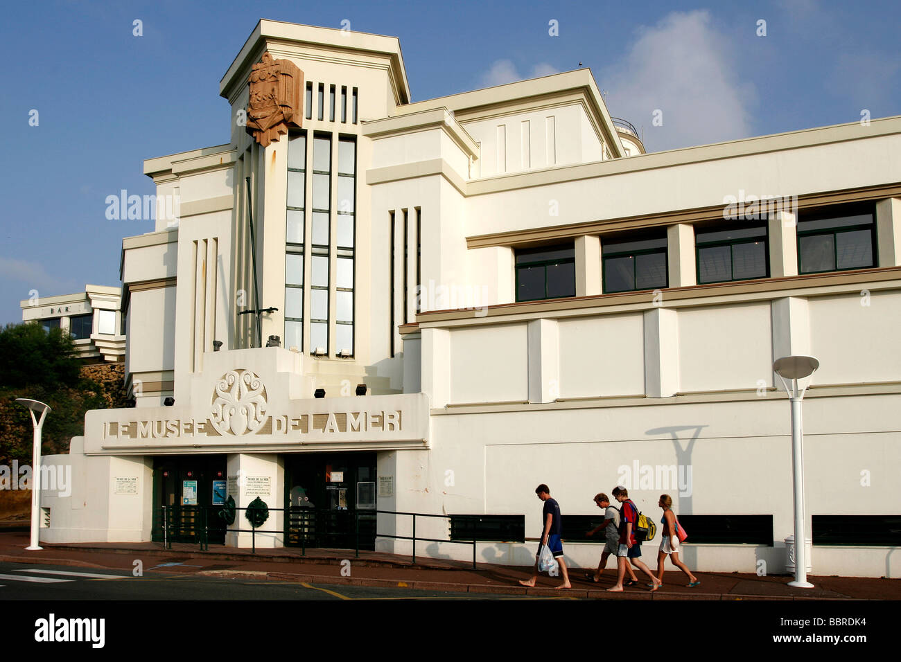 MUSEUM OF THE SEA IN BIARRITZ, ART DECO ARCHITECTURE, BASQUE COUNTRY ...