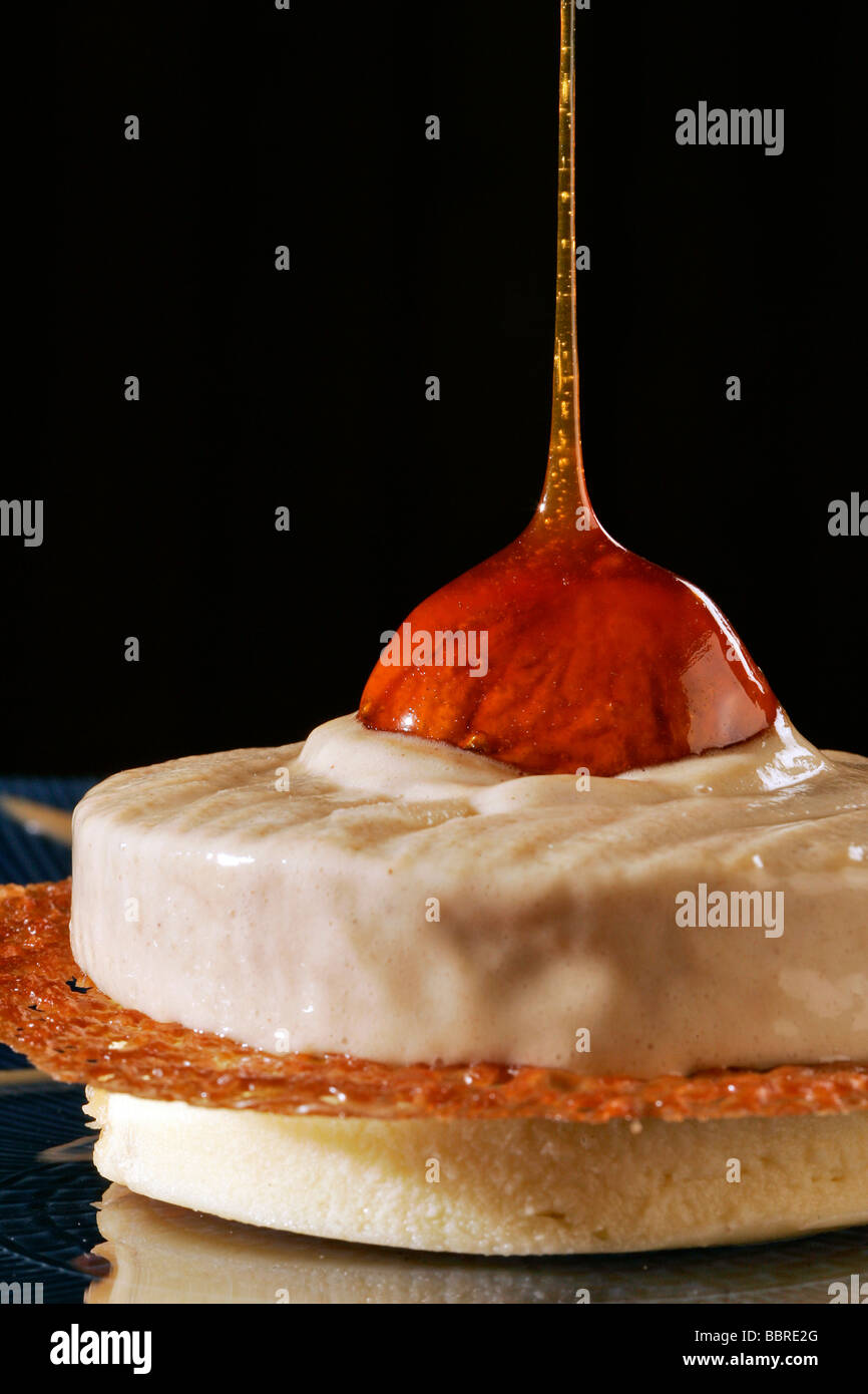 ICED CHESTNUT PARFAIT, CHATEAU DE CURZAY, RELAIS ET CHATEAUX HOTEL ...